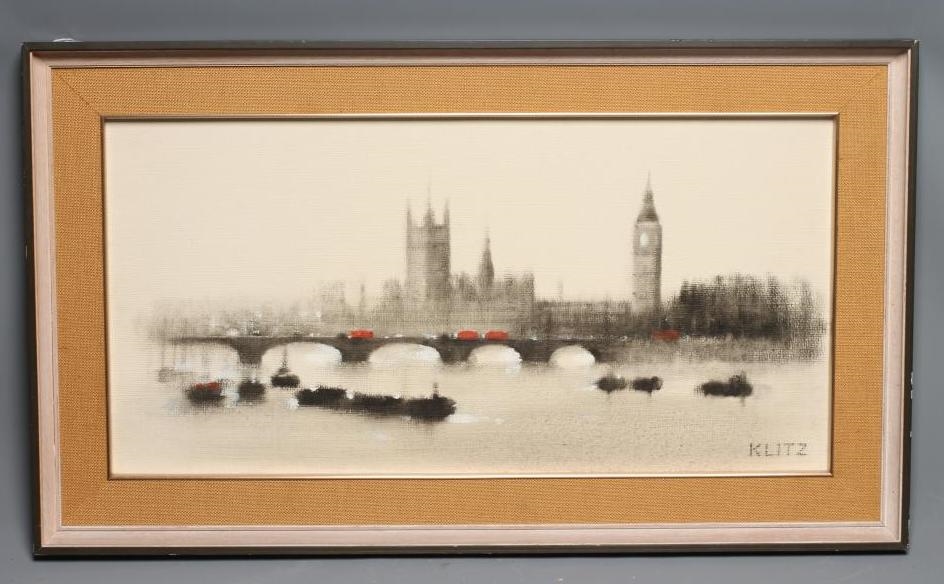 Anthony Klitz | The Palace of Westminster and Big Ben from the Thames ...
