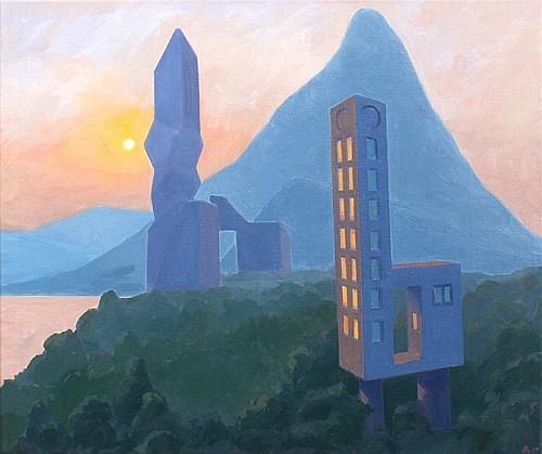 David Ledger | SUNSET HAZE (2017) | MutualArt