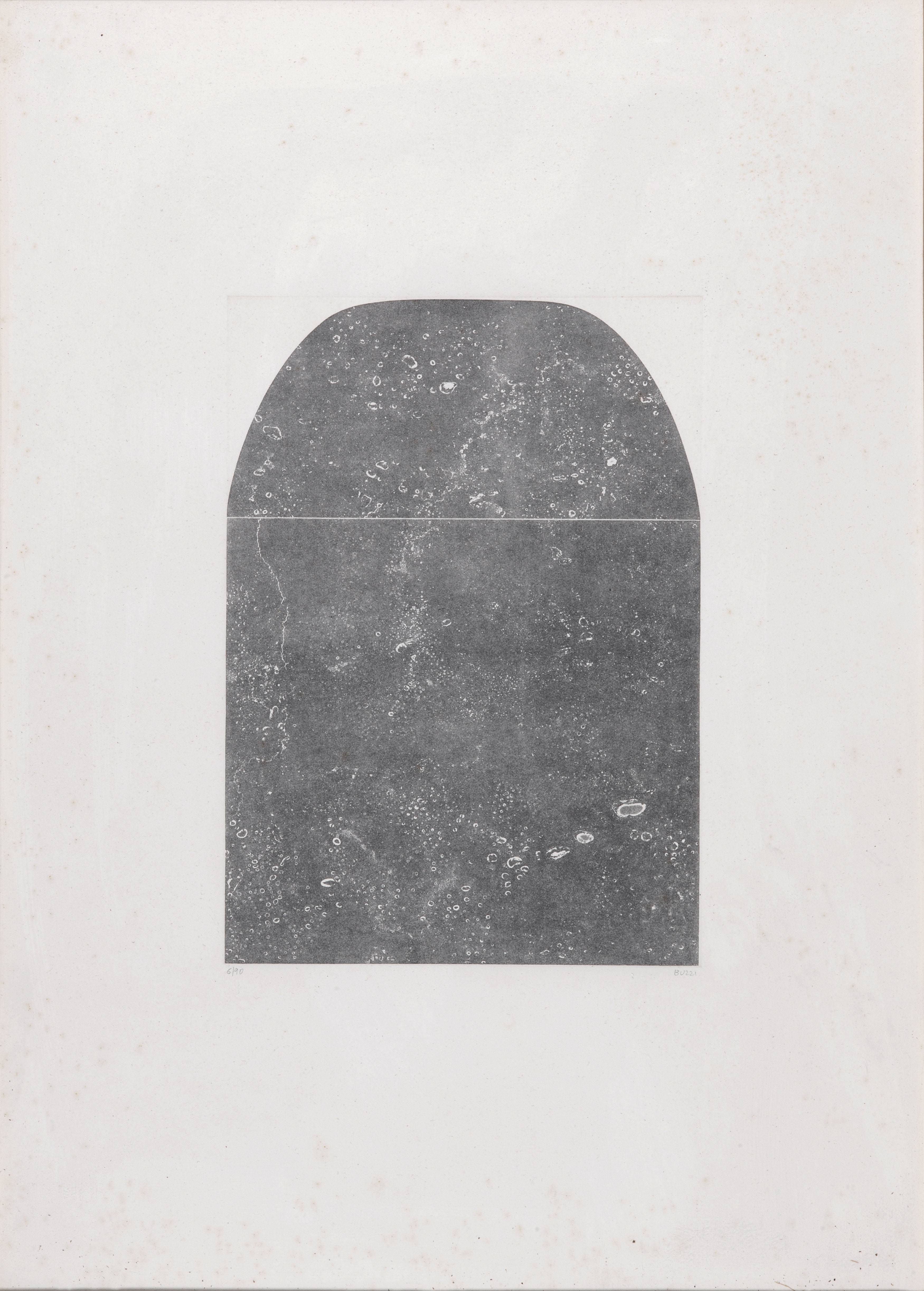 Alberto Burri | Acquaforte F (1975) | MutualArt