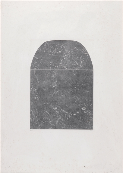 Alberto Burri | Acquaforte F (1975) | MutualArt