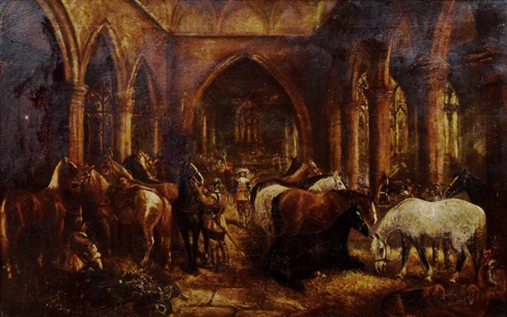 Herbert H. St. John Jones | Lord Byron's horses stabled in Acton Church ...