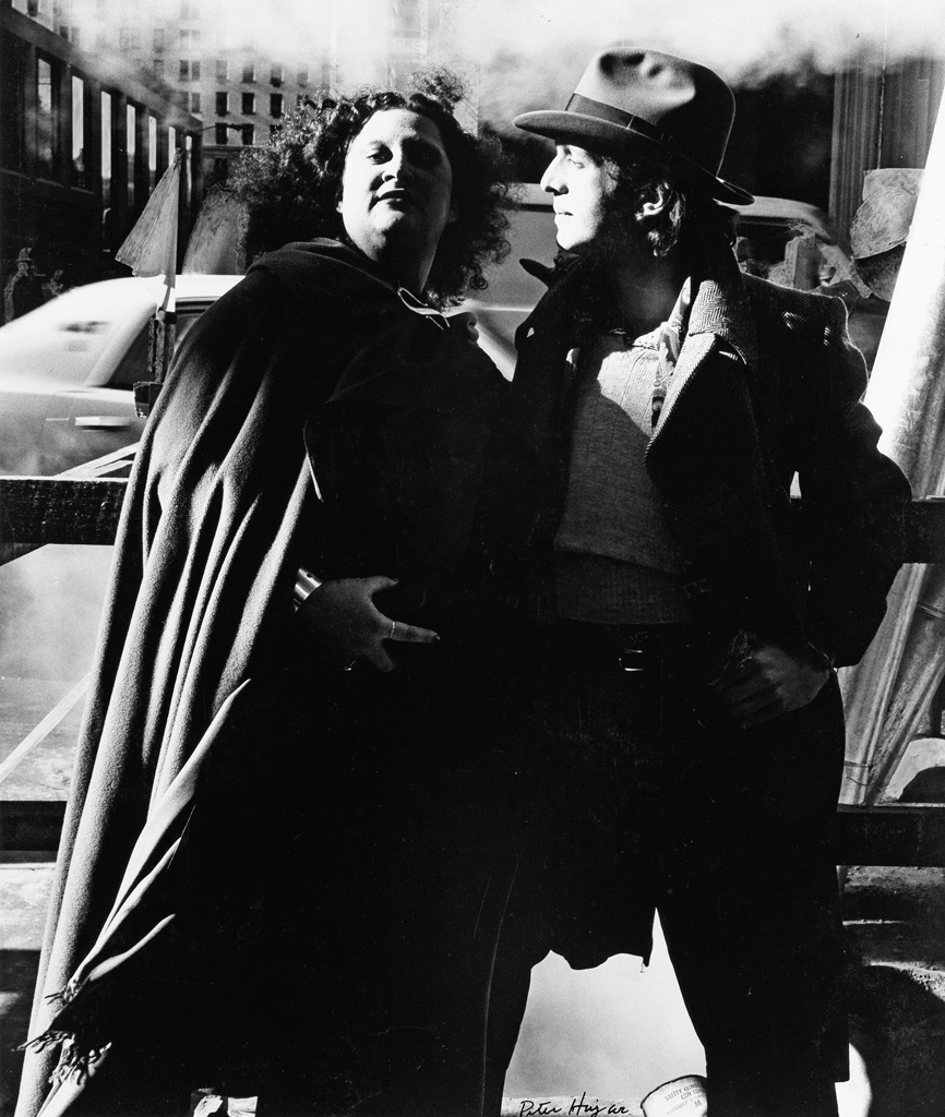 Peter Hujar | Warhol superstar Pat Ast with artist Ed Baynard (1973 ...