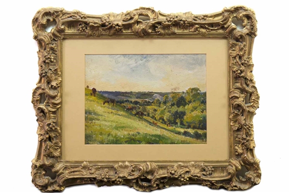 Robert William Arthur Rouse | OXTED HILL IN THE DISTANCE, FROM THE ...