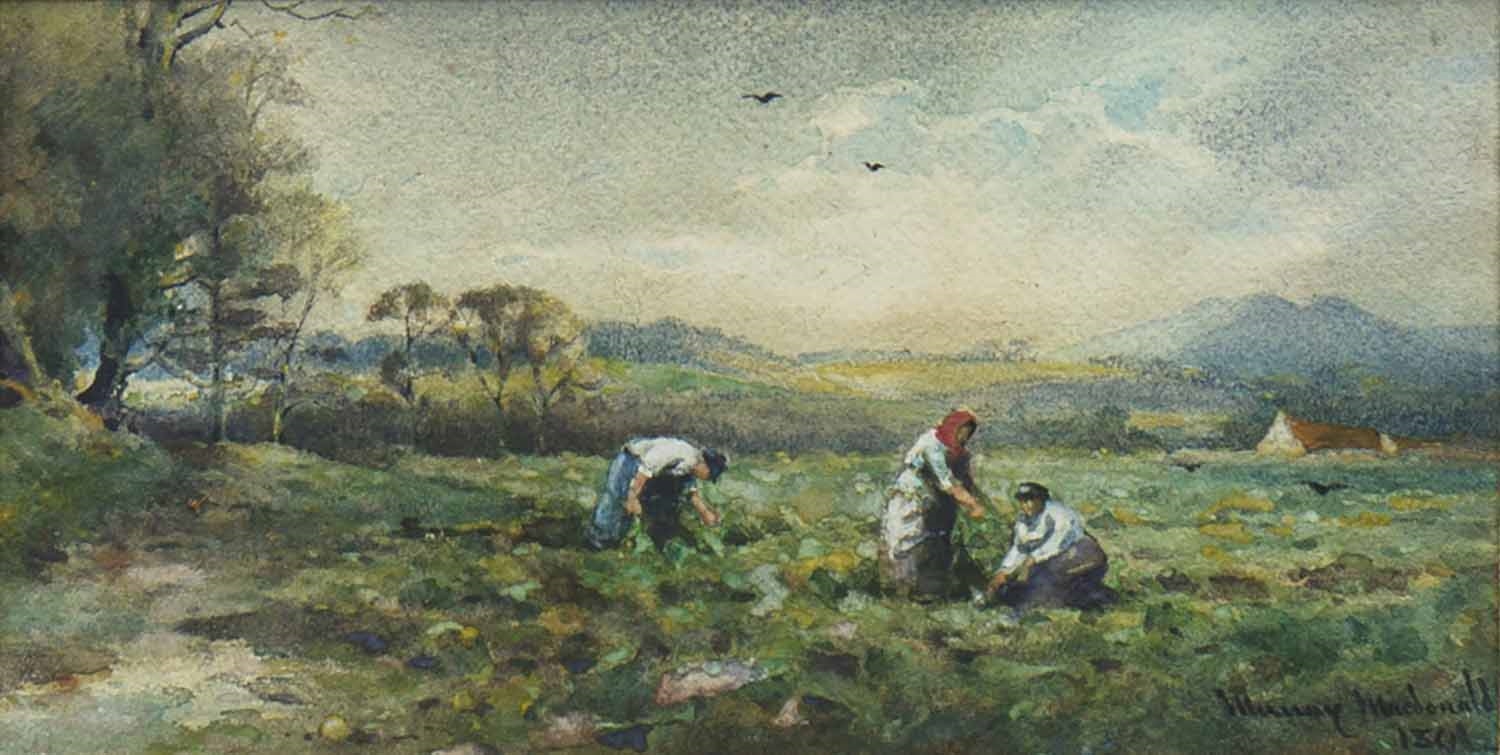 Murray J. Macdonald | A GREY DAY IN FIFESHIRE (1891) | MutualArt