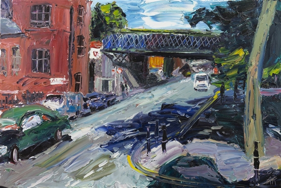 Alan Knight | ROMILEY RAILWAY STATION (2005) | MutualArt