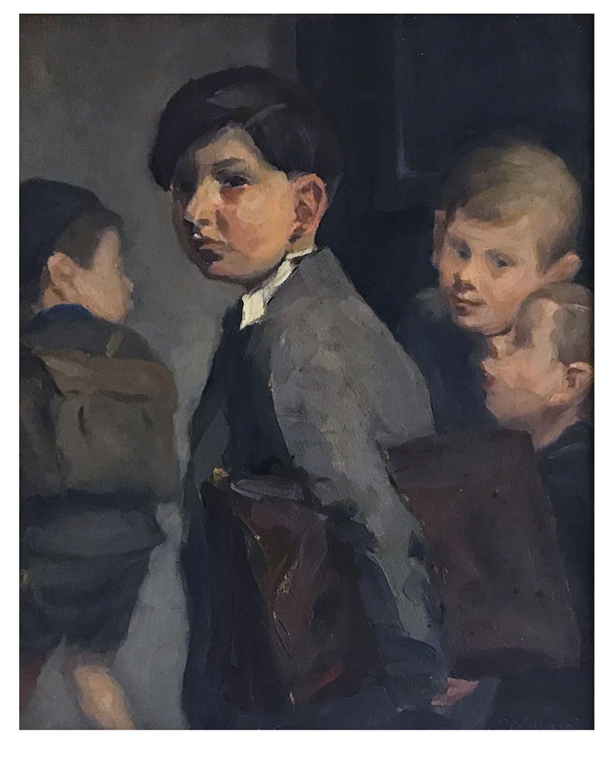 Pierre Villain | ''Young School Boys'' | MutualArt