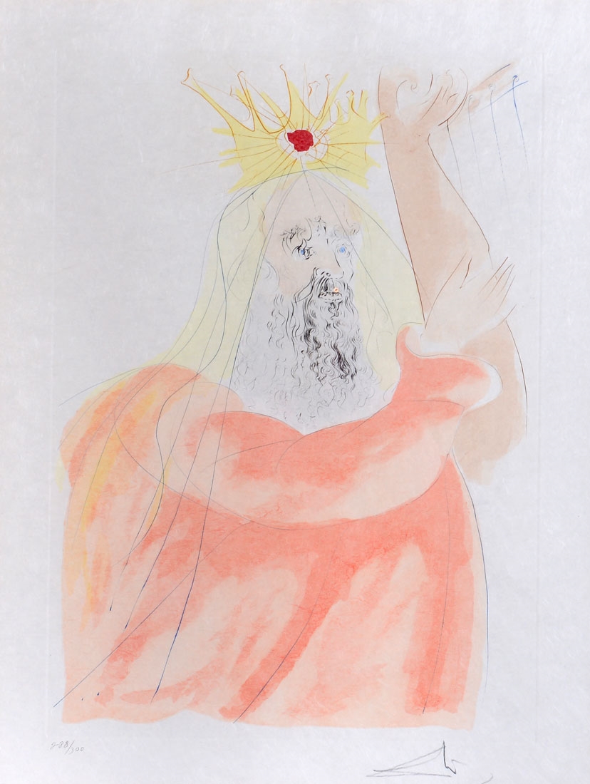 Salvador Dalí | ''King David'', From Our Historical Heritage Series ...