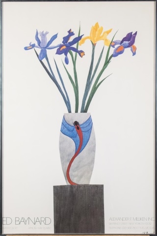 Ed Baynard | Exhibition poster from April 19-May 15, 1980 at Alexander ...