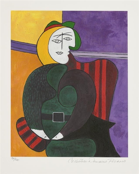 Pablo Picasso | The Red Armchair | MutualArt