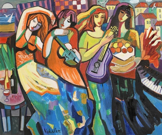 Samuel Veksler | 16 Artworks | MutualArt