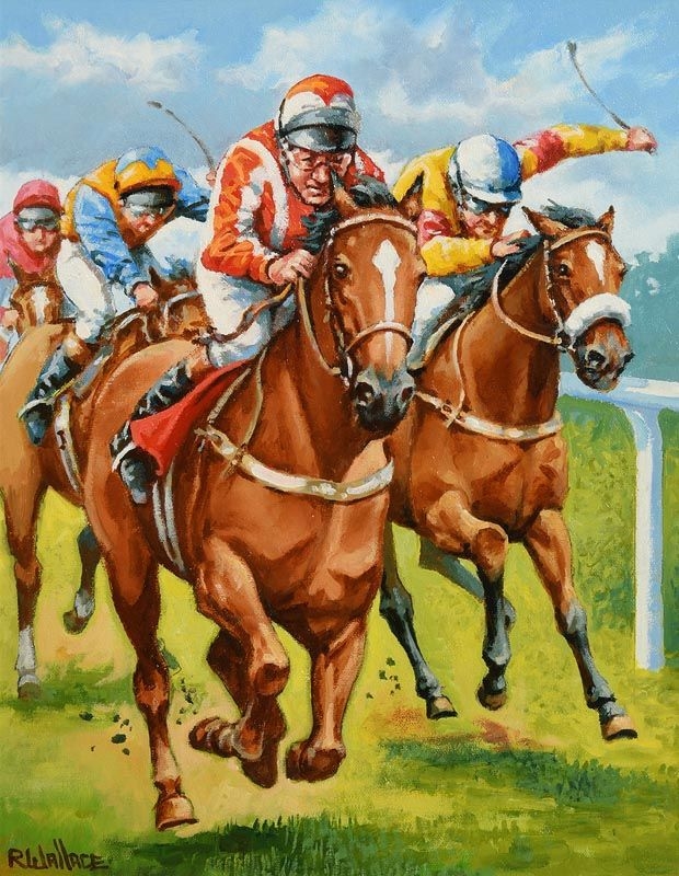 Roy Wallace | The Last Furlong | MutualArt