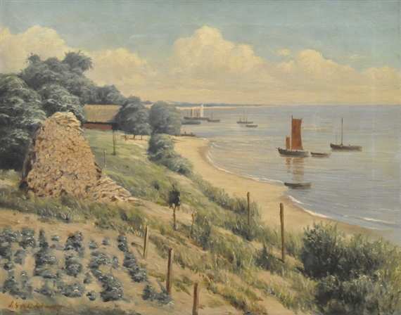 Waldemar Schlichting | Am Stettiner Haff | MutualArt