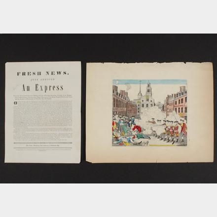 Paul Revere | The Boston Massacre of March 5th, 1770 | MutualArt