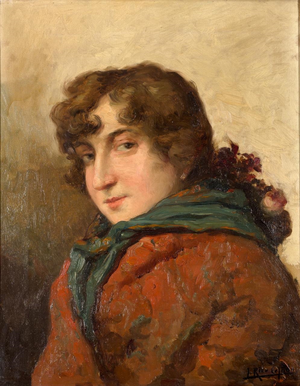 José Rico y Cejudo | Retrato de dama | MutualArt