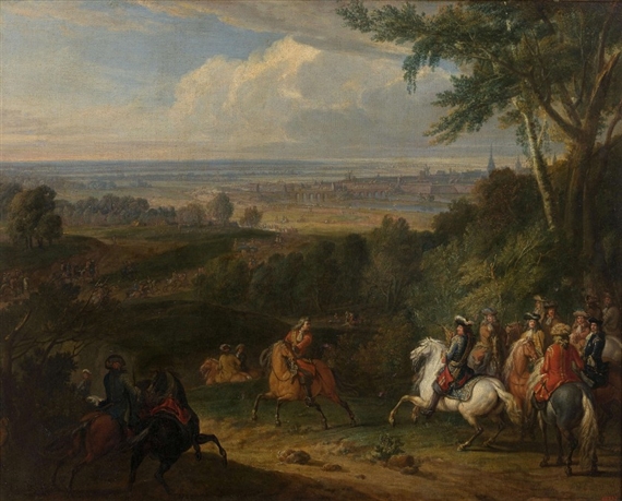 Jean-Baptiste Martin | Louis XIV au siège de Douai en 1667 | MutualArt