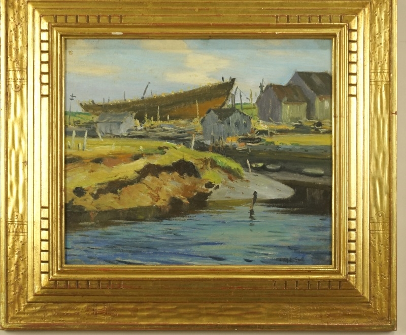 Henry Bayley Snell | Harbor Scene | MutualArt