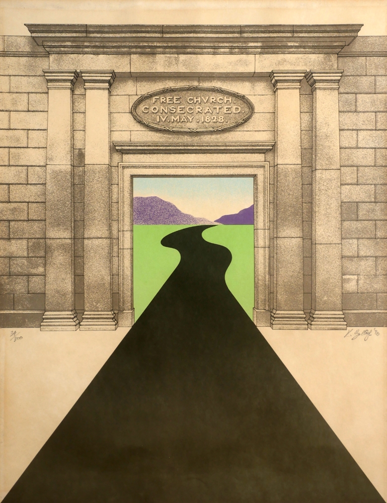 Robert Ballagh | Free Church Consecrated, IV May 1828 (1990) | MutualArt