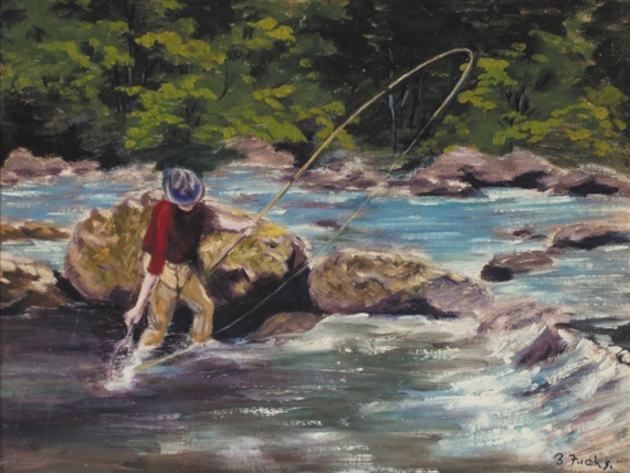 Bernie Fuchs | Fly Fishing | MutualArt