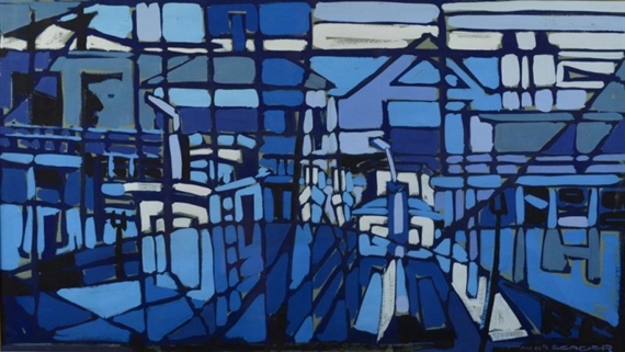 Kenneth Seager | 4 Artworks at Auction | MutualArt