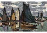 Bernard Buffet | LES SABLES D'OLONNE | MutualArt
