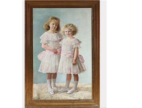 Caroline Emilie Mundt | Ritratto di due sorelle | MutualArt