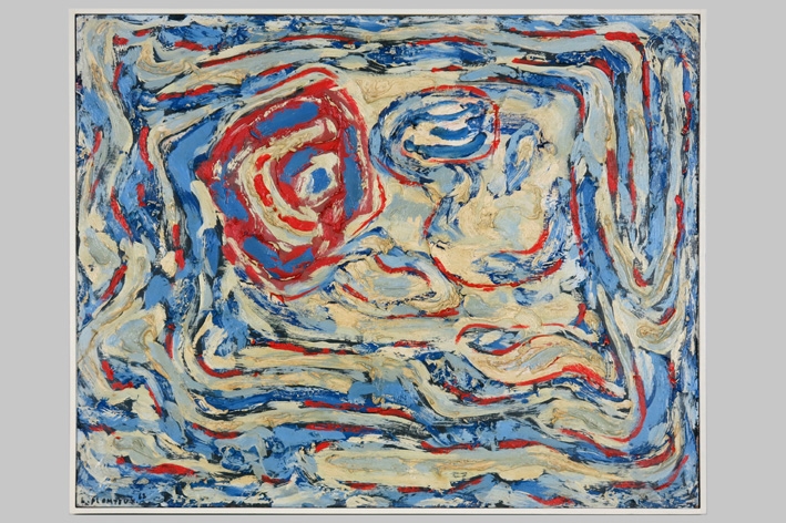 Léopold Plomteux | 'Compositie' (1962) | MutualArt