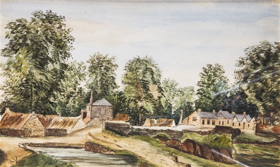 American School, 18th Century | Stone House and Outbuildings (1867 ...