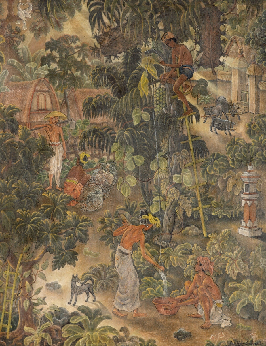 Anak Agung Gede Sobrat | Bali Life (1957) | MutualArt