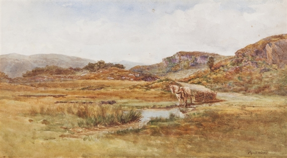 Cyril Ward | Moorland in North Wales | MutualArt