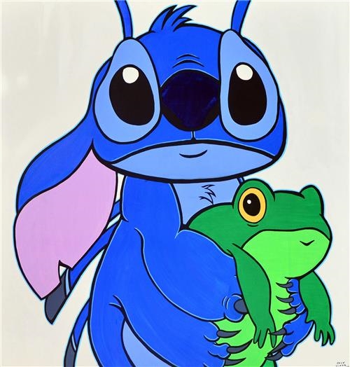 Jack Vigor | Stitch with Frog (2015) | MutualArt