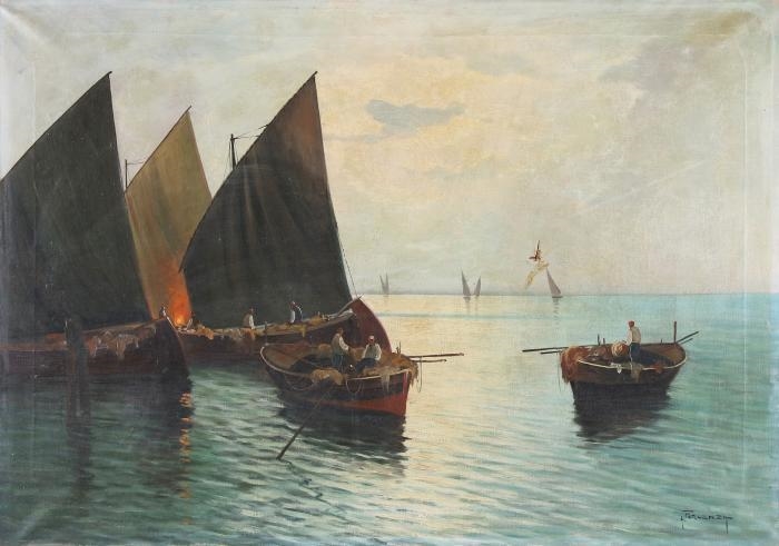 Eduardo Forlenza | Barche e pescator | MutualArt