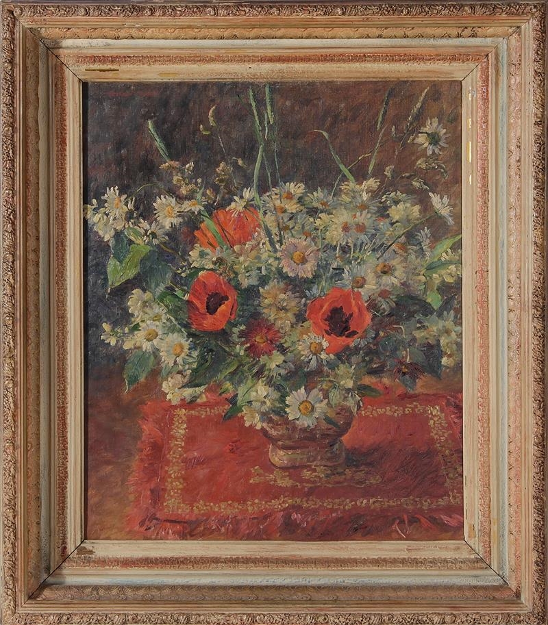 Herbert Meyer | DAISIES AND POPPIES (1940) | MutualArt