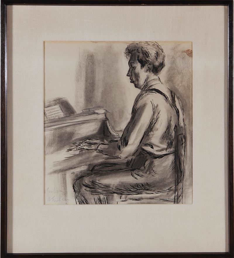 Abe Birnbaum | SAM PLAYING PIANO - actor Shalom Sam Jaffe (1891 - 1984 ...