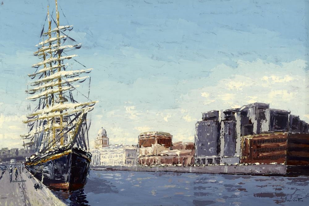 Ivan Sutton | TALL SHIP BERTHED AT SIR JOHN ROGERSON'S QUAY, DUBLIN ...