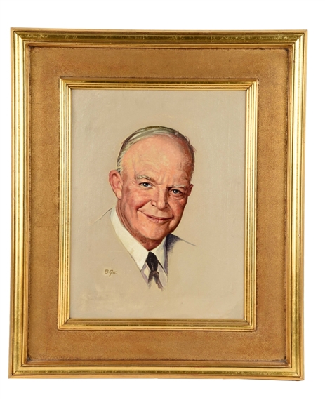 Billy Gee | Portrait of President Eisenhower | MutualArt