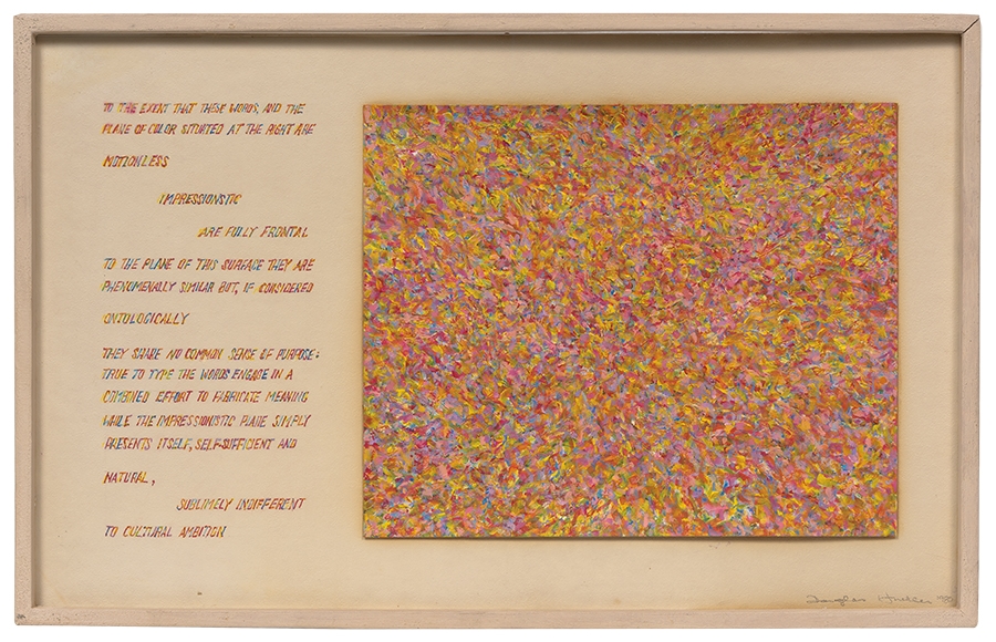 Douglas Huebler | Multi-Colored #7 (1980) | MutualArt