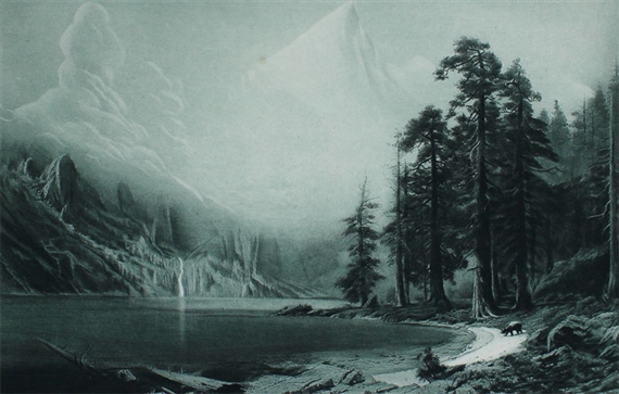 Albert Bierstadt | MOUNT CORCORAN (1887) | MutualArt