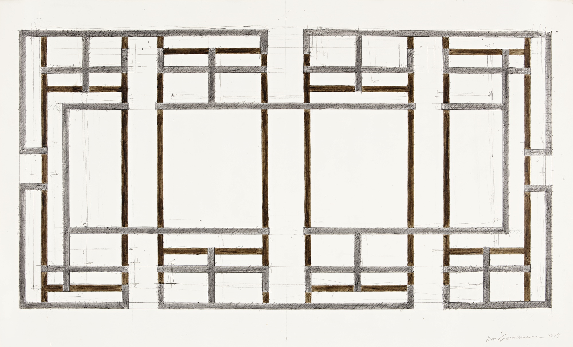 Don Gummer | STUDY FOR AN UNEXECUTED SCULPTURE (1979) | MutualArt