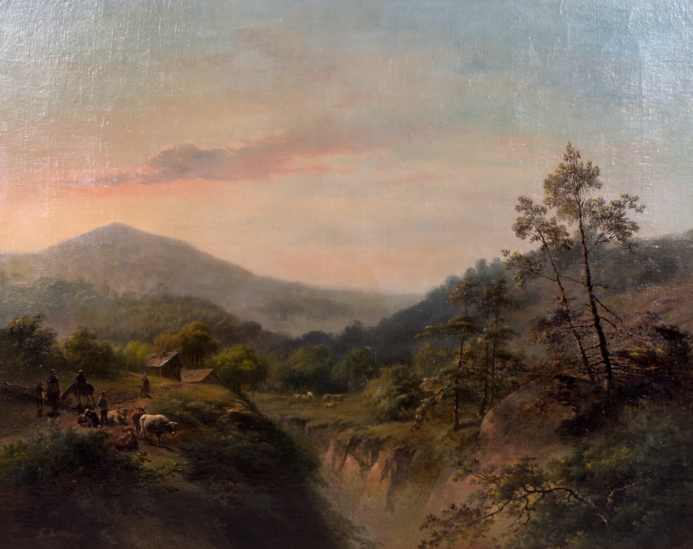 Frans Lebret | DUTCH PASTORAL LANDSCAPE | MutualArt