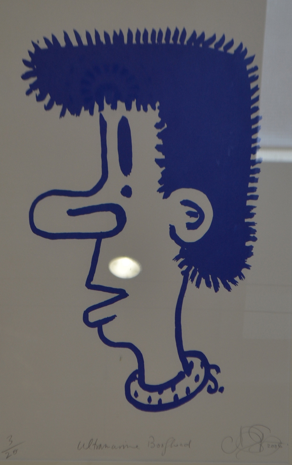 Martin Sharp | Ultramarine Boofhead (2006) | MutualArt