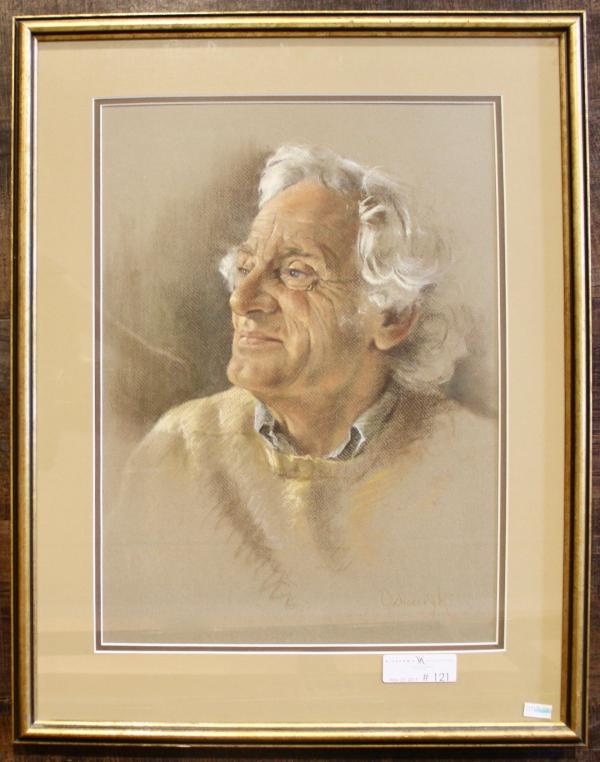Dorothy Marie Oxborough | Portrait of Sid Barron (1987) | MutualArt