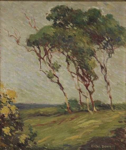 Frank Downey | Landscape with trees | MutualArt