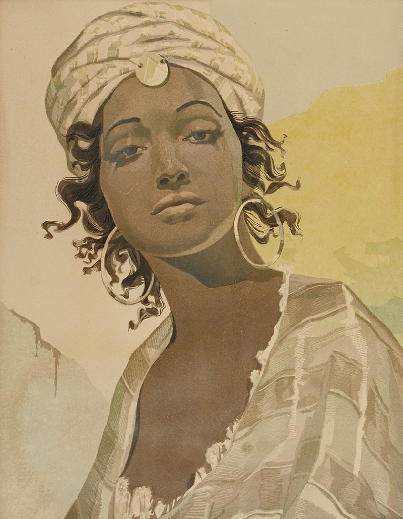 Aleksander Laszenko | Córka Ben Brahima (1938) | MutualArt