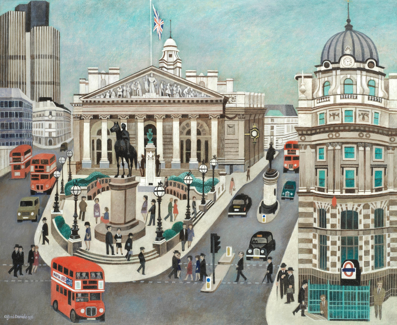 Alfred Daniels | Tower Bridge Jetty (1992) | MutualArt