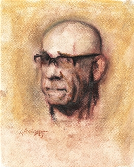 Corneliu Antonescu | Portrait (1982) | MutualArt