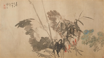 Ren Yi | Three Goats (1878) | MutualArt