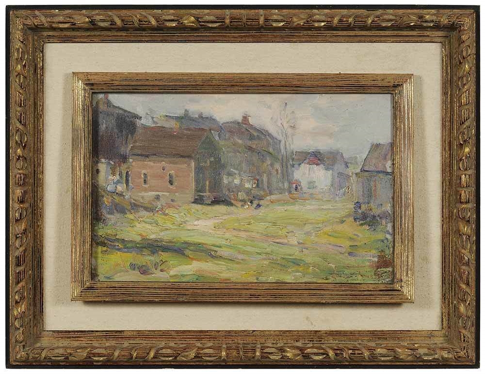 Francesco J. Spicuzza | Village Scene (1920) | MutualArt