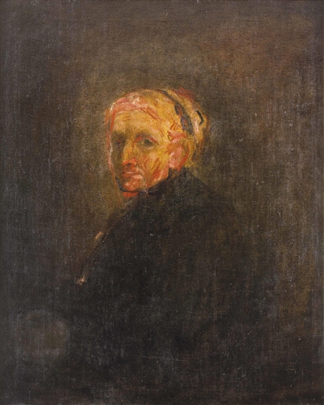 Friedrich Hell | Bildnis Anna Hell, die Mutter des Künstlers | MutualArt