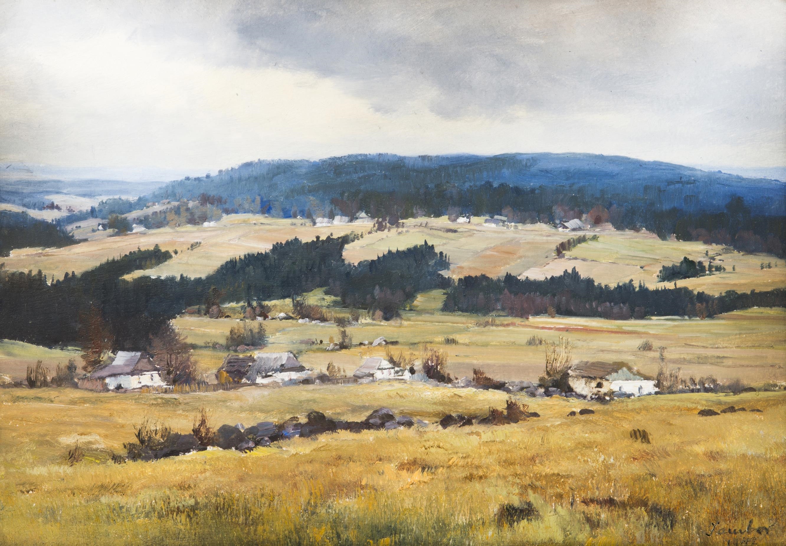 Josef Jambor | Early Spring in the Highlands (1942) | MutualArt