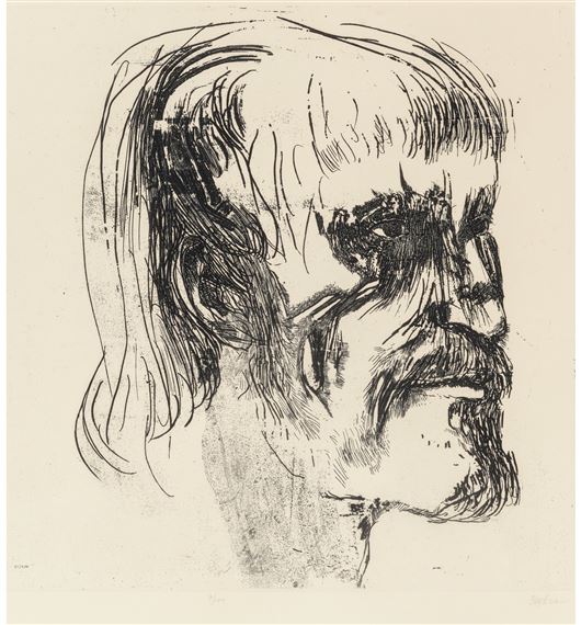 Leonard Baskin | Masaccio (1969) | MutualArt